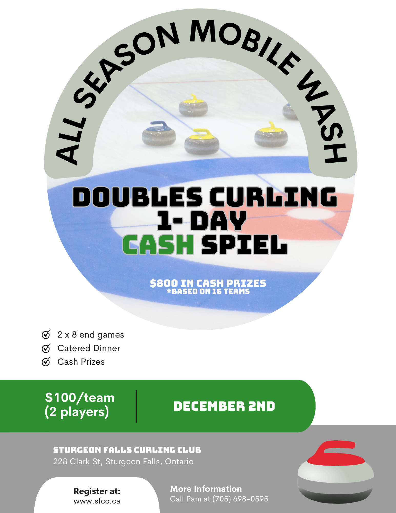 Bonspiels | Sturgeon Falls Curling Club