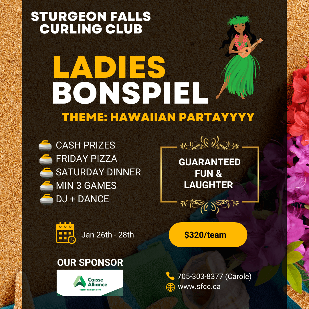 Bonspiels | Sturgeon Falls Curling Club